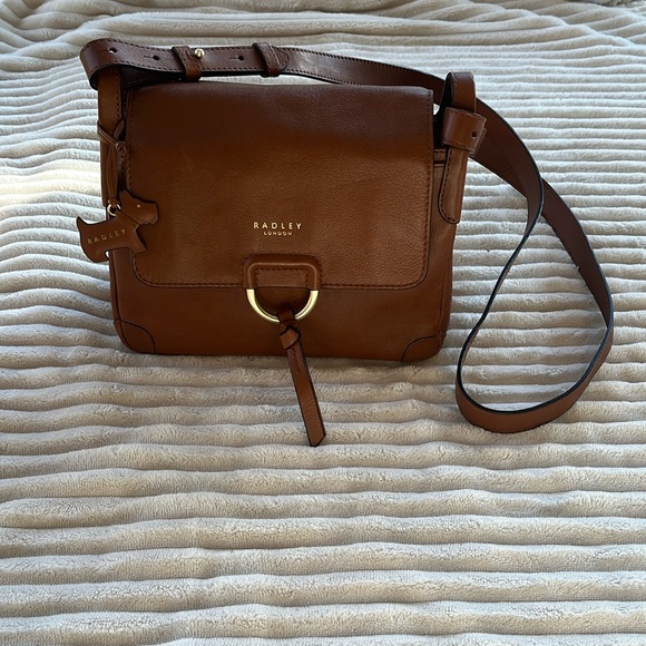 RADLEY LONDON | Bags | Radley London Brown Leather Crossbody Bag Like ...